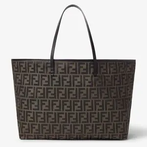 Fendi Medium Roll Ff Zucca Shopper